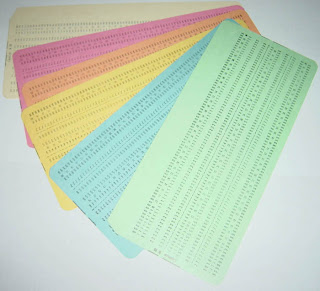 evolucion del computador: ¡LAS TARJETAS PERFORADAS!